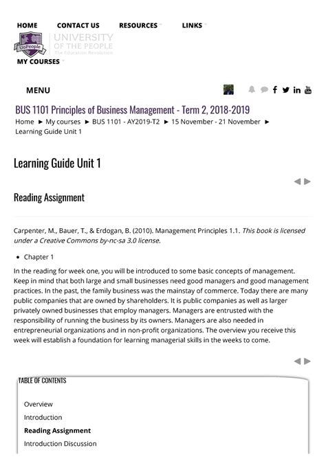 Learning Guide Unit 1 Reading Assignment 17112018 Learning Guide