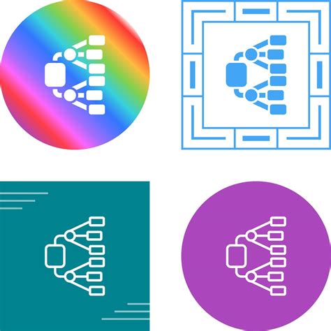 Network Diagram Vector Icon 40801923 Vector Art At Vecteezy