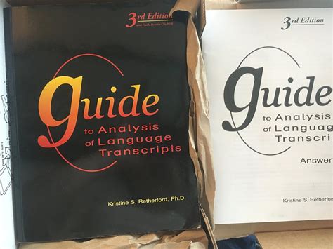 Proed Guide To Analysis Of Language Transcripts Third Edition Unknown Author 0688168721755