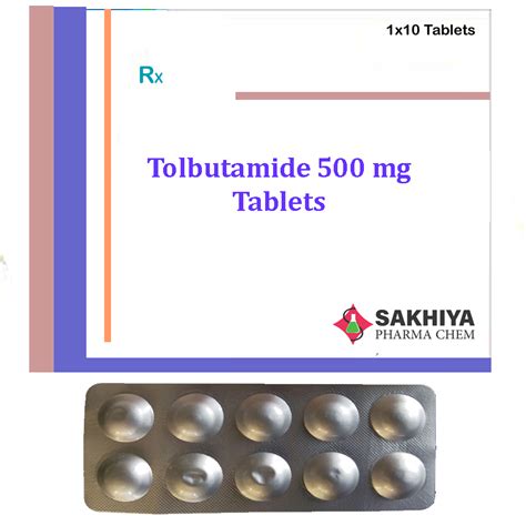 Tolbutamide 500mg Tablets General Medicines At Best Price In Surat