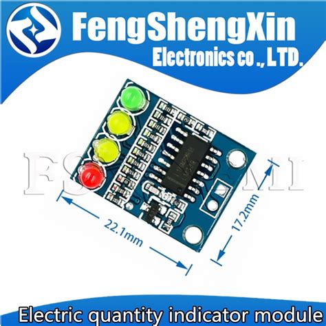 12v Electric Quantity 4 Power Indicator Battery Detection Module For Arduino Shopee Philippines