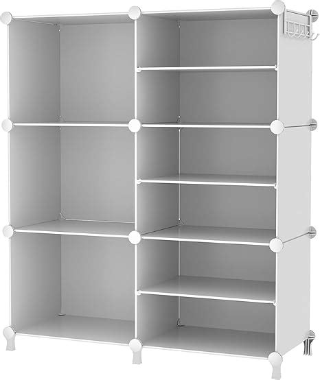 Awtatos 6 Cube Closet Organizer Storage Shelves Portable Clothes Organizers And