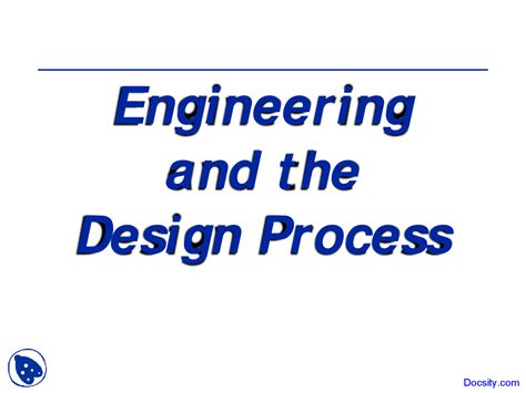 Engineering Engineering Design Graphics Lecture Slides Docsity