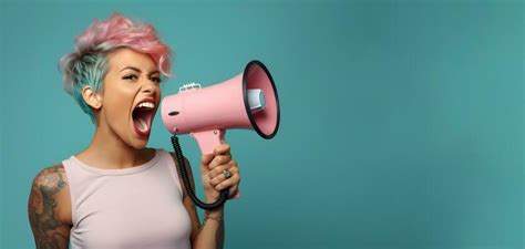 Girl With Speaker Stock Photos Images And Backgrounds For Free Download