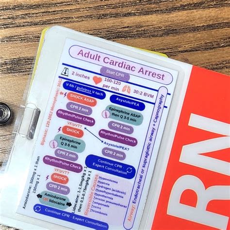 Nursing Badge Reel Cards Acls Etsy