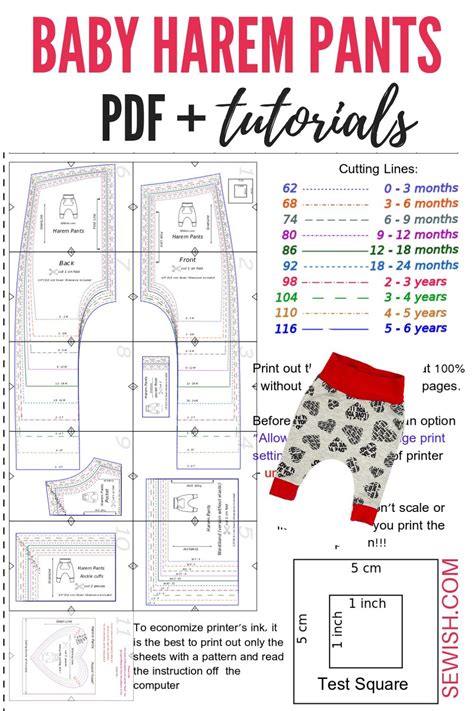 Free Pattern For Harem Pants Pattern Tips Archive