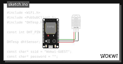 MQTT DHT22 ESP32 Copy Wokwi ESP32 STM32 Arduino Simulator