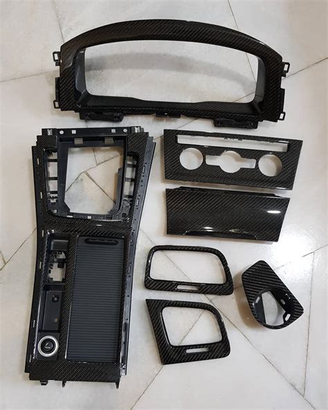 Premium Deutschcarbon Mk75 Full Dash Kit Level 1 With Special Customized Matte Black Trims