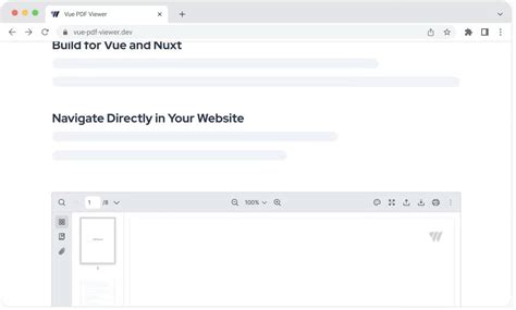 ขาเดฟ Pdf Viewer สำหรับสาย Vuejs
