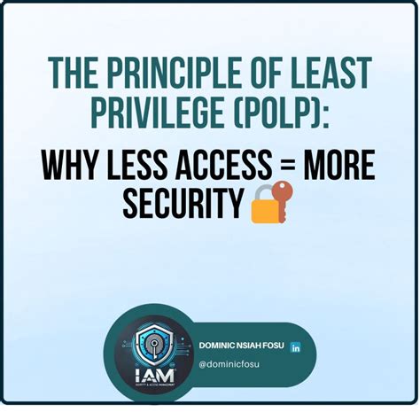 Cybersecurity Iam Leastprivilege Zerotrust Accessmanagement… Dominic Nsiah Fosu
