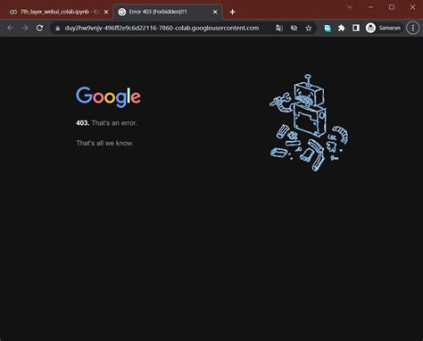 [bug] private webui colab url doesn t work · issue 188 · camenduru
