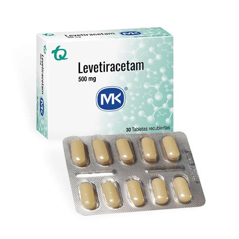 Levetiracetam 500 Mg Caja X 30 Tabletas Mk Axalotiene