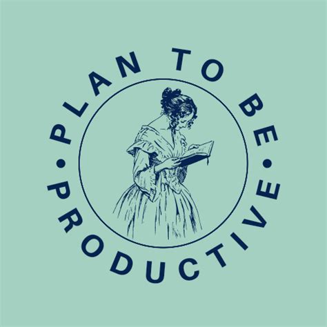 Productivity Plan To Be Productive