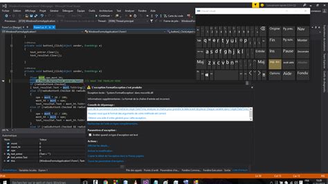 C I Have A Error In My Code About Systemformatexception Stack
