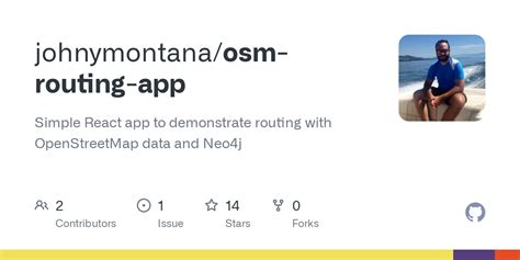 GitHub Johnymontana Osm Routing App Simple React App To Demonstrate