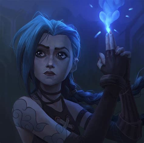 Fan Art Of Arcane Jinx Rdrawing