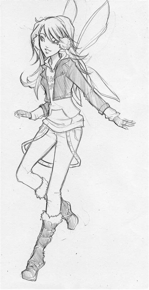 Pixie Sketch At Explore Collection Of Pixie Sketch