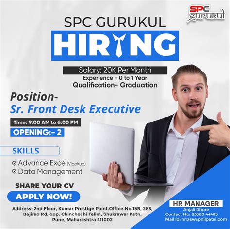 Anjali Dhore On Linkedin We Are Hiring Drop Your Resume On Hr