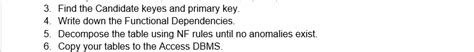 Solved Normalization Question 15 Normalize The Below