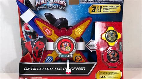 Power Rangers Ninja Storm Red Ranger Morpher
