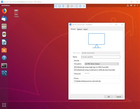 Configuring Ubuntu Server Gui Remote Access