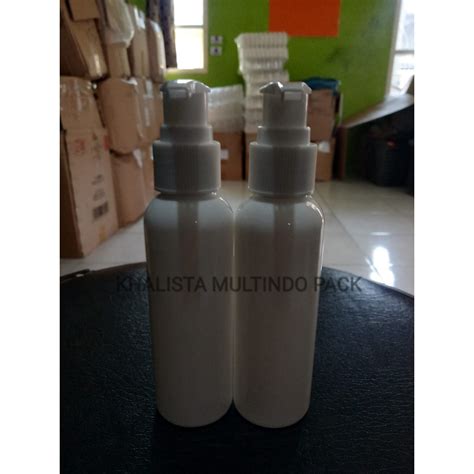 Jual Botol Pump Bebek 100 Ml Putih Tutup Putih Shopee Indonesia
