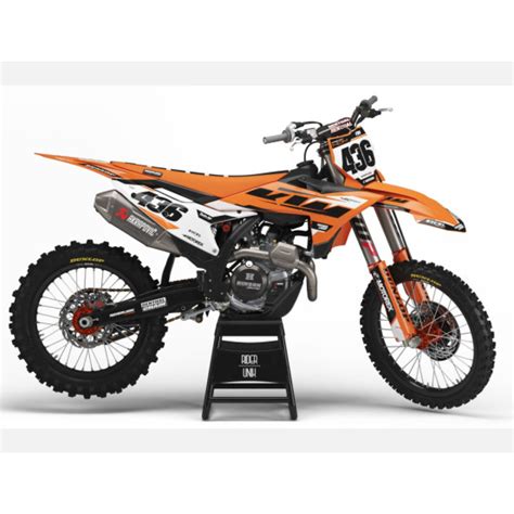 Kit Déco Rider Unik Ktm Craz 250 Sx 2019 2022