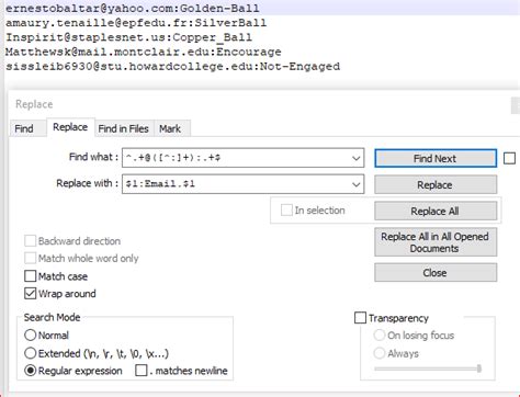 How Do I Add Text To Each Line With Different Content In Notepad