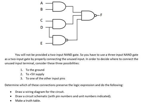 integrated circuit where can i connect the unused input to preserve