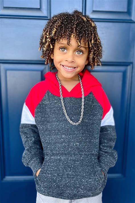 Mini Ryan Colorblock Hoodie Red Combo Fashion Nova