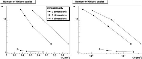 The Average Number Of Gribov Copies As A Function Of Lattice Extension Download Scientific
