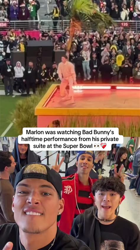 Marlon Enjoys Bad Bunnys Super Bowl Halftime Performance Tiktok