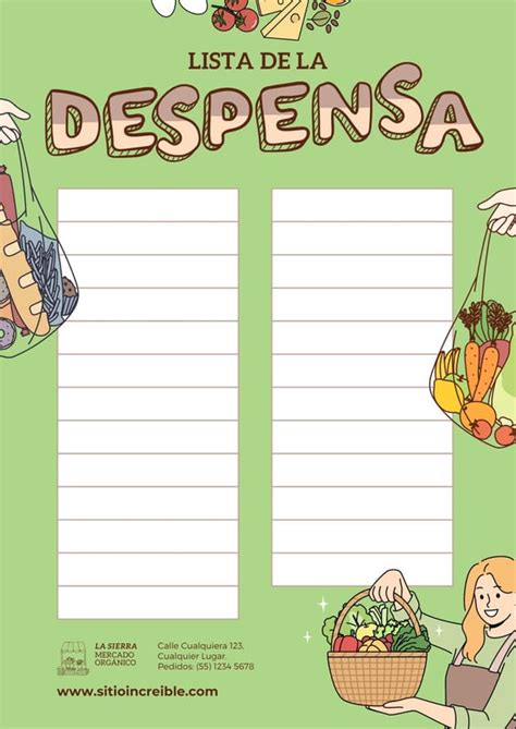 Plantillas Para Tablas De Contenidos Gratis Canva