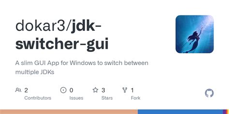 Github Dokar Jdk Switcher Gui A Slim Gui App For Windows To Switch