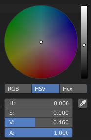 Color Picker Blender Manual