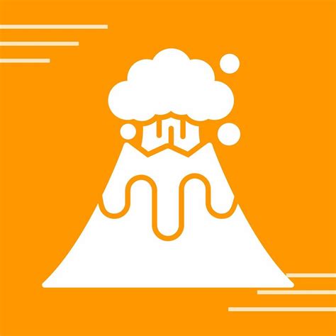 Volcano Vector Icon 22855009 Vector Art At Vecteezy