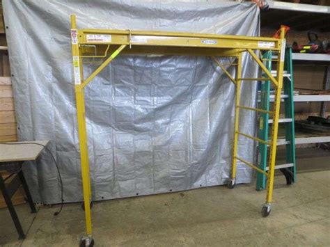 Werner 6 Rolling Scaffold Srs 72 Lambrecht Auction Inc