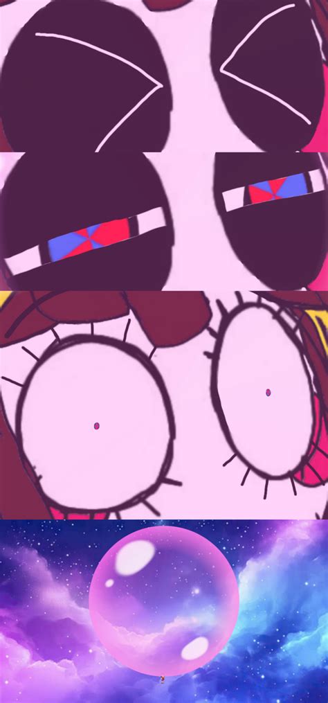 Pomni Blowing Bubble Gum Bigger By Farhatauji On Deviantart