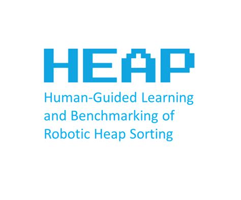 human guided learning and benchmarking of robotic heap sorting heap