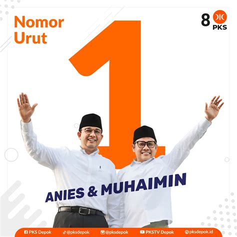 Semoga No 1 Menang 1 Putaran Amin