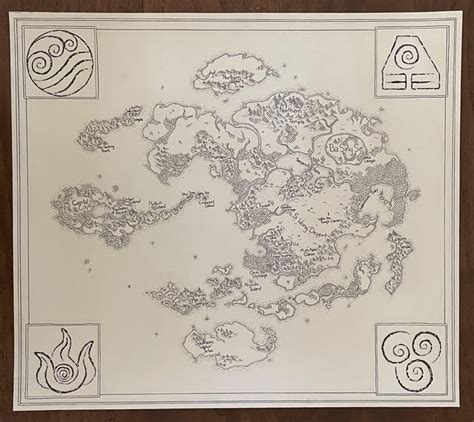 This Person Created A Details Map Of The Entire Atla World R Atla