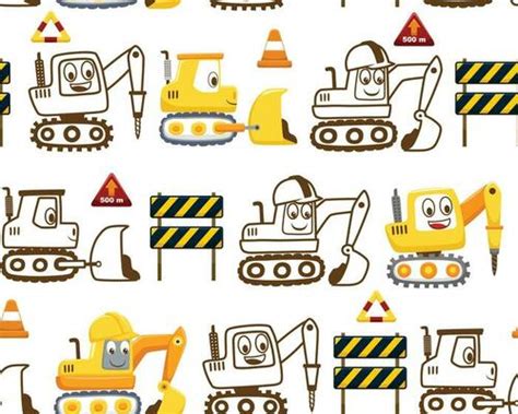 Construction Seamless Pattern Vector Art Icons And Graphics For Free Download