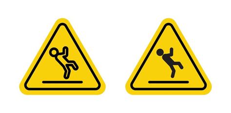 Warning Falling Objects Vector Art Icons And Graphics For Free Download