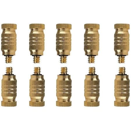 0 1mm Thread Brass Misting Nozzles Atomizing High Pressure Misting
