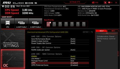 Mag X570 Tomahawk Wifi Iommu Setting Msi Global English Forum