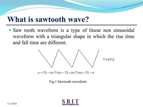 Ppt On Sawtooth Wave Form Generator Pptx Digital Audio Computer