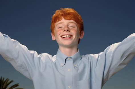 Premium Ai Image Ginger Man Is Outdoors Beautiful Illustration Picture Generative Ai