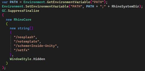 Rhino8 What Is The Dependent Assemblies Of Rhino Inside Unity Rhino For Windows Mcneel Forum