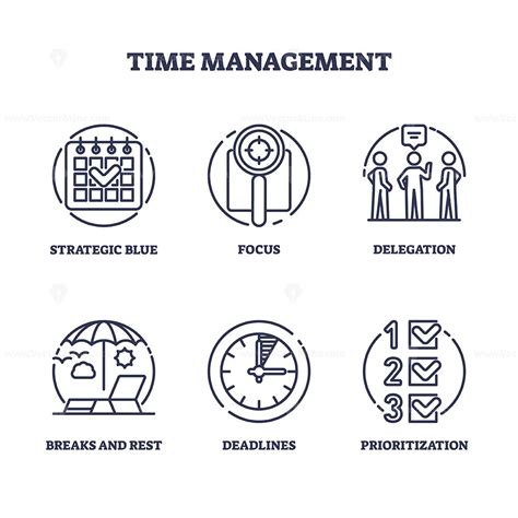 Business People Icons Outline Depicting Transparency Trust Ambition