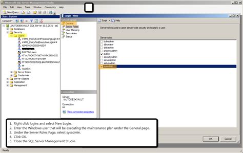 Solved Vault 2011 Sql Database Maintenance Autodesk Community